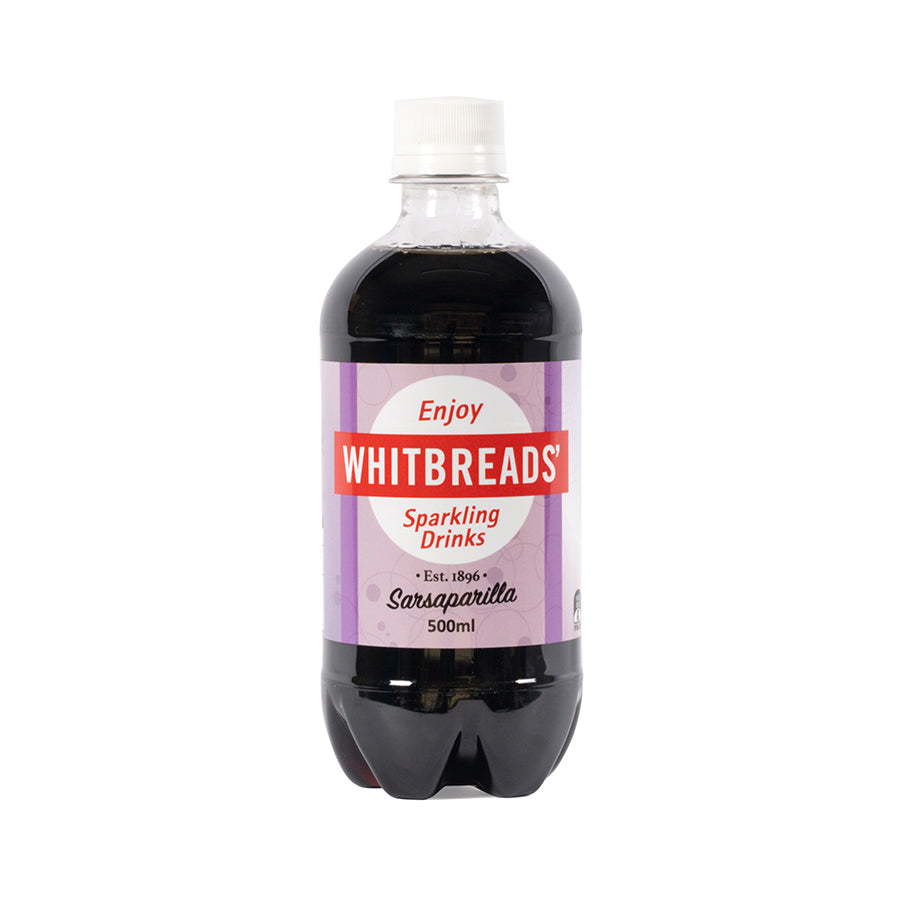 Sarsaparilla Soft Drink 500ml | Whitbreads' Soft Drinks & Cordials ...